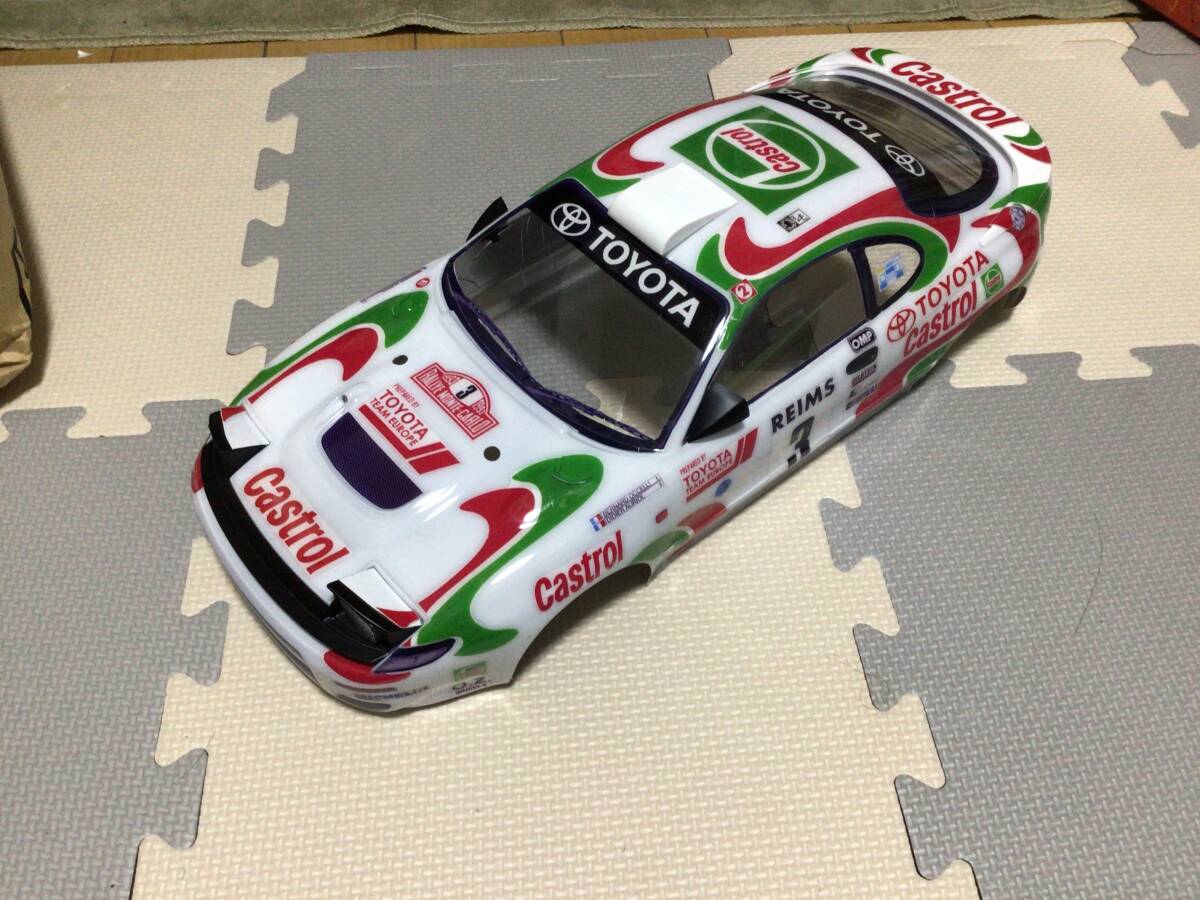 【未使用に近い】タミヤ TAMIYA sp.1728 Toyota celica GT-four RC st185 カストロールセリカWRC風 素人塗装 ルーフダクト付きの落札情報詳細 ...