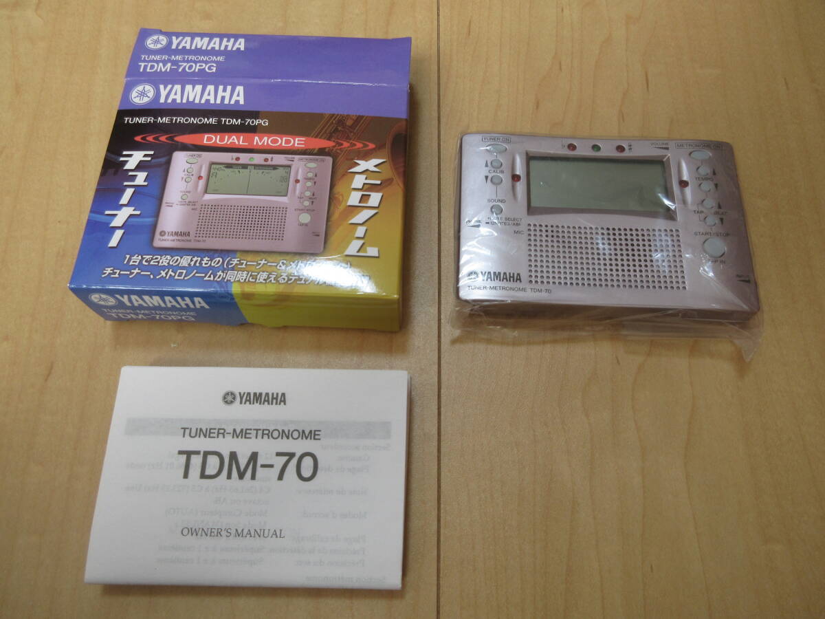 【やや傷や汚れあり】 YAMAHA ヤマハ TDM-70PG チューナー メトロノーム 中古の落札情報詳細 - Yahoo!オークション落札 ...