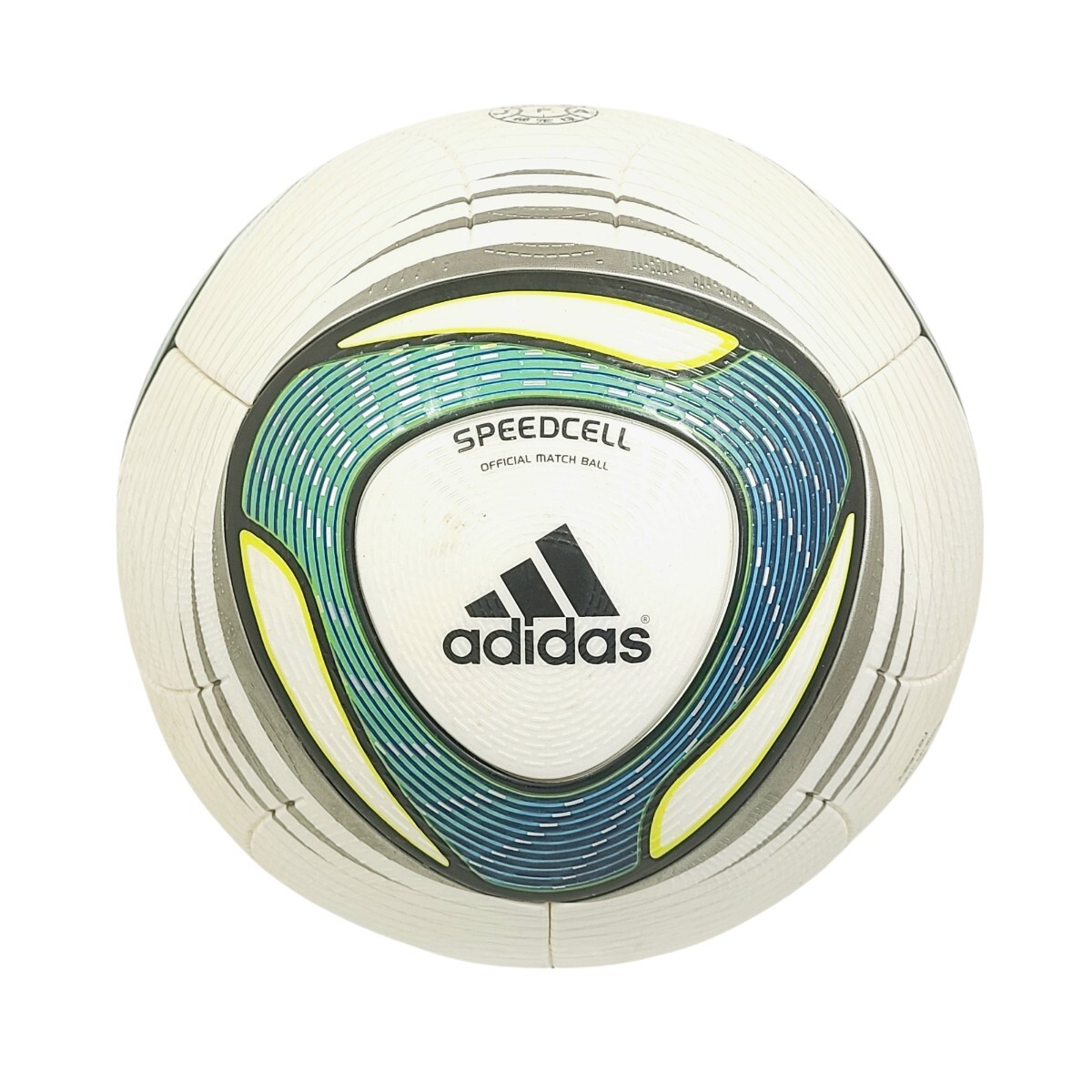 【やや傷や汚れあり】D8LL adidas アディダス サッカーボール SPEEDCELL スピードセル JFA公式球 5号球 AS540J ホワイト×グリーンの落札情報詳細 - Yahoo ...