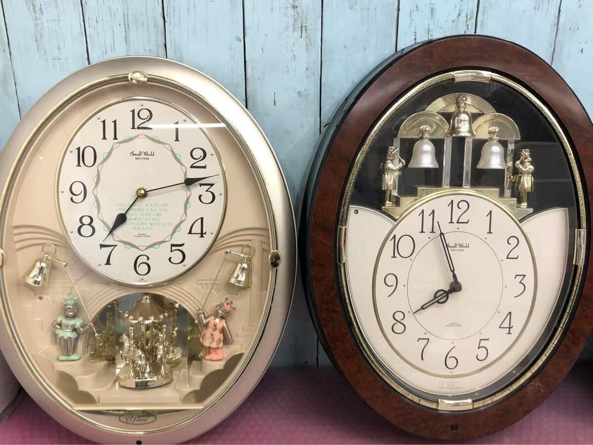 【傷や汚れあり】CITIZEN/SEIKO/small world など 掛け時計 計5個まとめ 中古現状品 動作未確認 (140s)の落札 ...