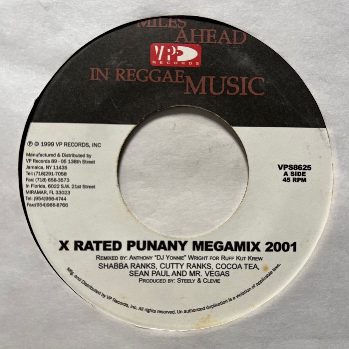 【やや傷や汚れあり】【REGGAE】SHABBA RANKS # X RATED PUNANY MEGAMIX 2001# CAAN DUN ...