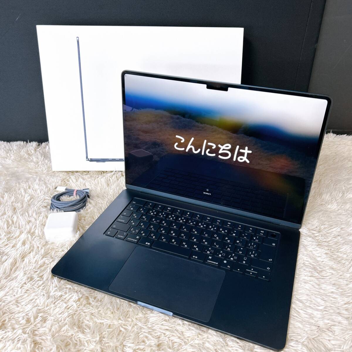 【目立った傷や汚れなし】【1円スタート！動作確認済み！】Apple アップル MacBook Air A3114 15.3インチ M3 ...