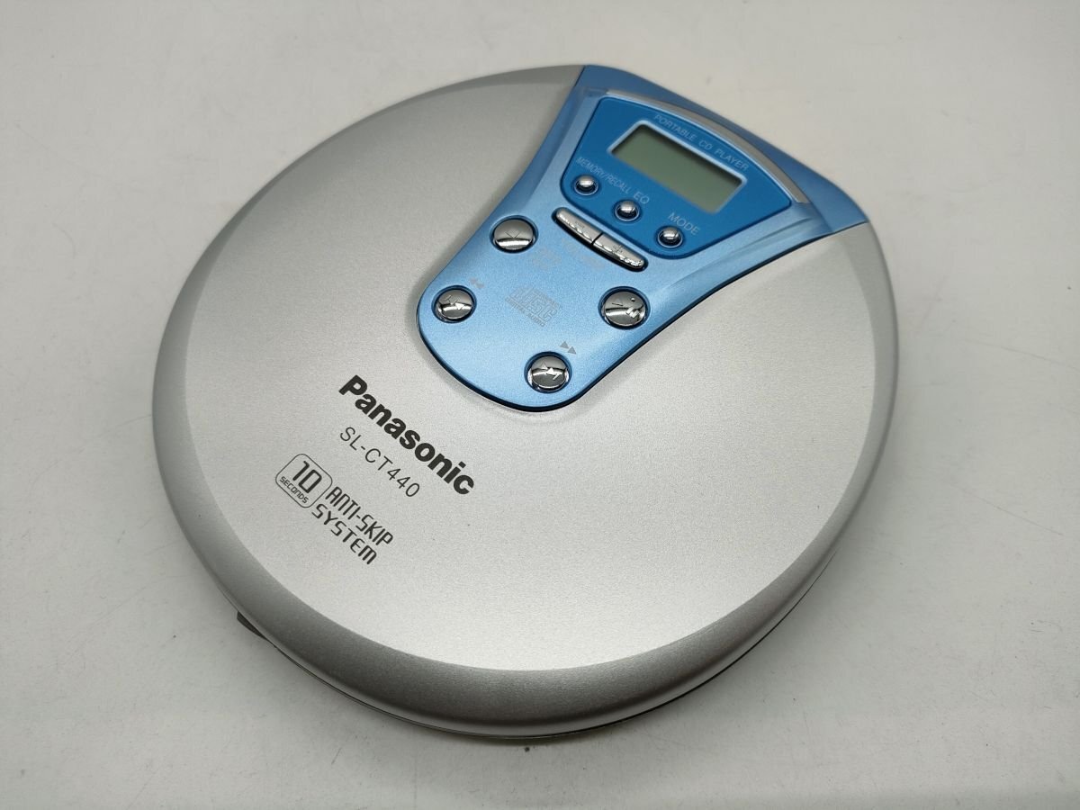 【全体的に状態が悪い】Panasonic SL-CT440-S パナソニック ポータブルCDプレーヤー ジャンク品 [6969SP]の落札情報 ...