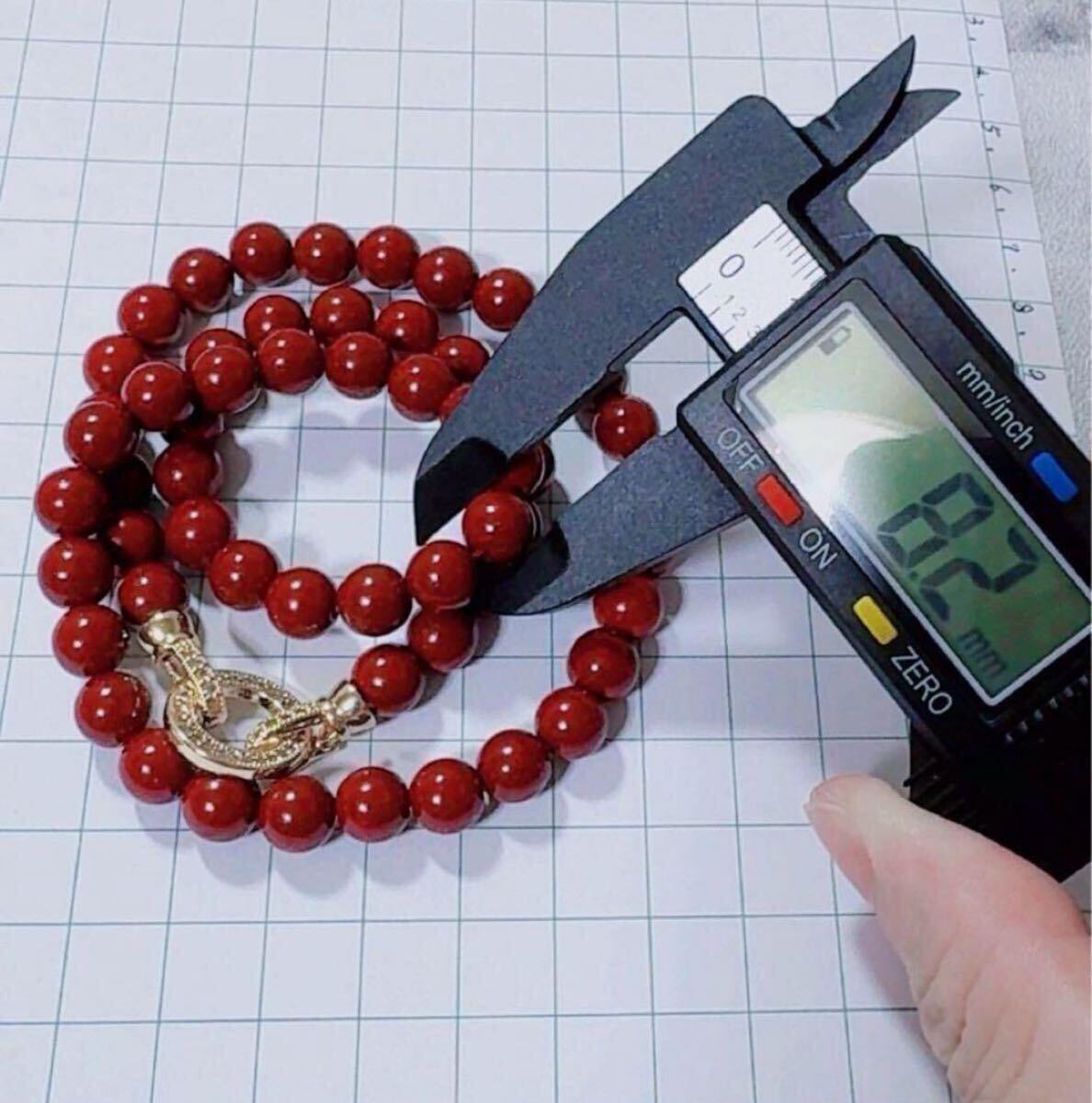 【未使用】R2M 新商品 2024流行 海外で人気ある赤血珊瑚8mm 45cm 金銭運 仕事運アップ ネックレス 約46cm パワーストーンの落札情報詳細 - Yahoo!オークション落札価格 ...