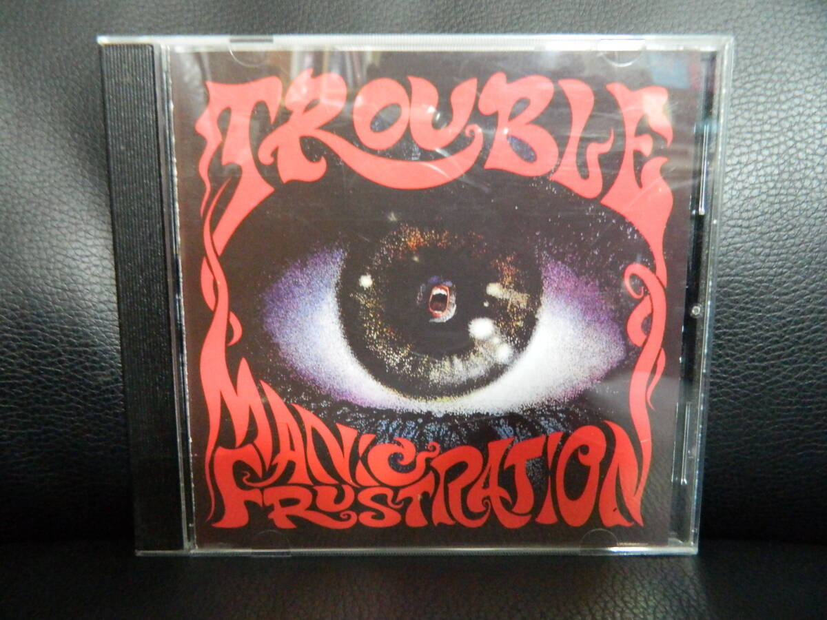 【やや傷や汚れあり】(12) TROUBLE MANIC FRUSTRATION / DEF AMERICAN 輸入盤 ジャケ、経年の汚れあり ...