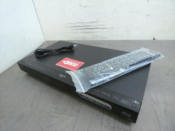 【傷や汚れあり】2TB☆13年☆シャープ/SHARP/AQUOS☆HDD/BDレコーダー☆BD-W2300☆リモコン付☆2番組同時録画☆3D対応機 管SA7095の落札情報詳細 - Yahoo ...