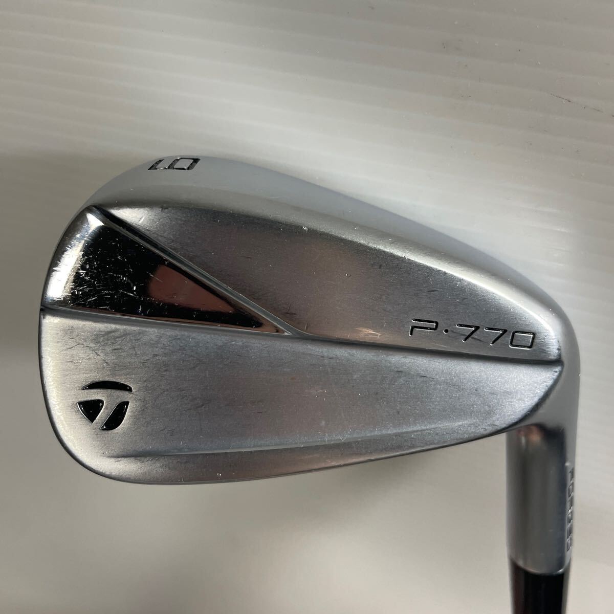 【傷や汚れあり】単品9番アイアン テーラーメイド P770 FORGED 2023 #9 DYNAMIC GOLD EX WEIGHT LOCK S200 ダイナミックゴールド DG 番 ...