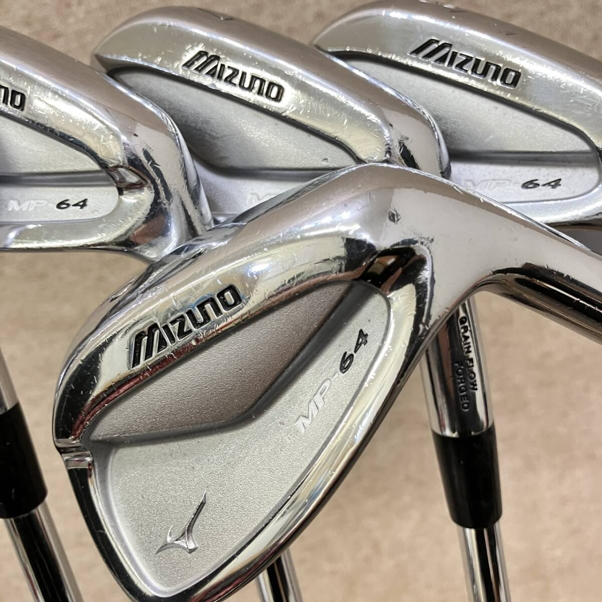 【傷や汚れあり】MIZUNO ミズノ MP-64 FORGED アイアンセット 5.6.7.8.9.P 6本セット DynamicGold S200の落札情報詳細 - Yahoo!オークション ...