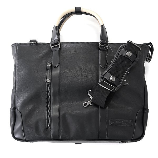 【未使用】新品 ヒロココシノオム 13.3型 A4対応 本革調 Fレザー 2WAY ブリーフ バッグ 黒 【K21143】 自立型 PC オンオフ兼用 ショルダー ブラックの落札情報詳細 ...