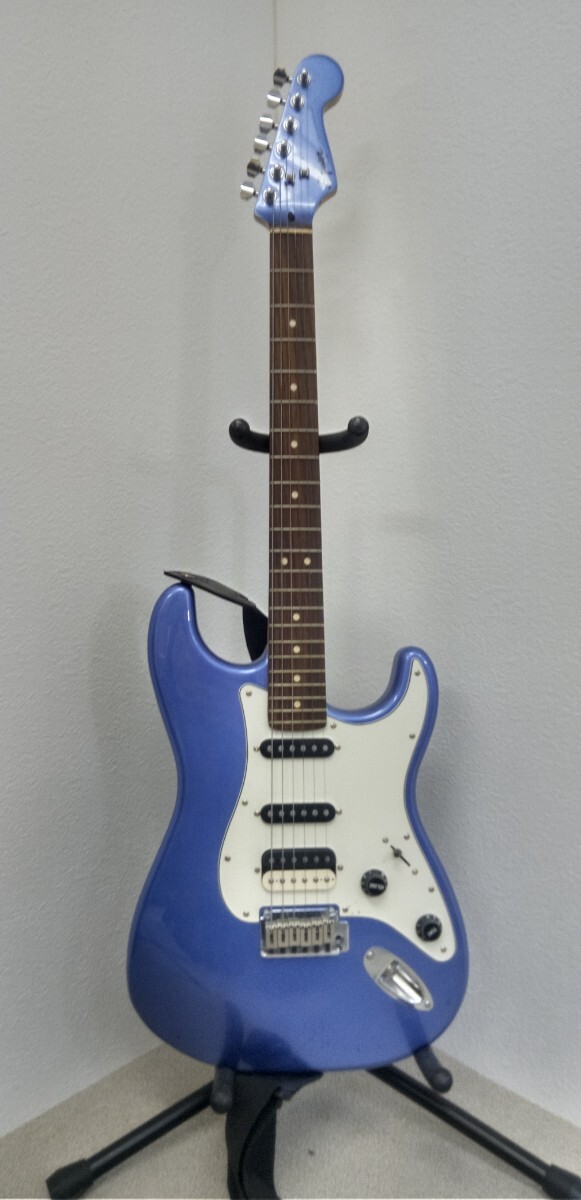 【目立った傷や汚れなし】Squier by Fender エレキギター Contemporary Stratocaster HSS ...