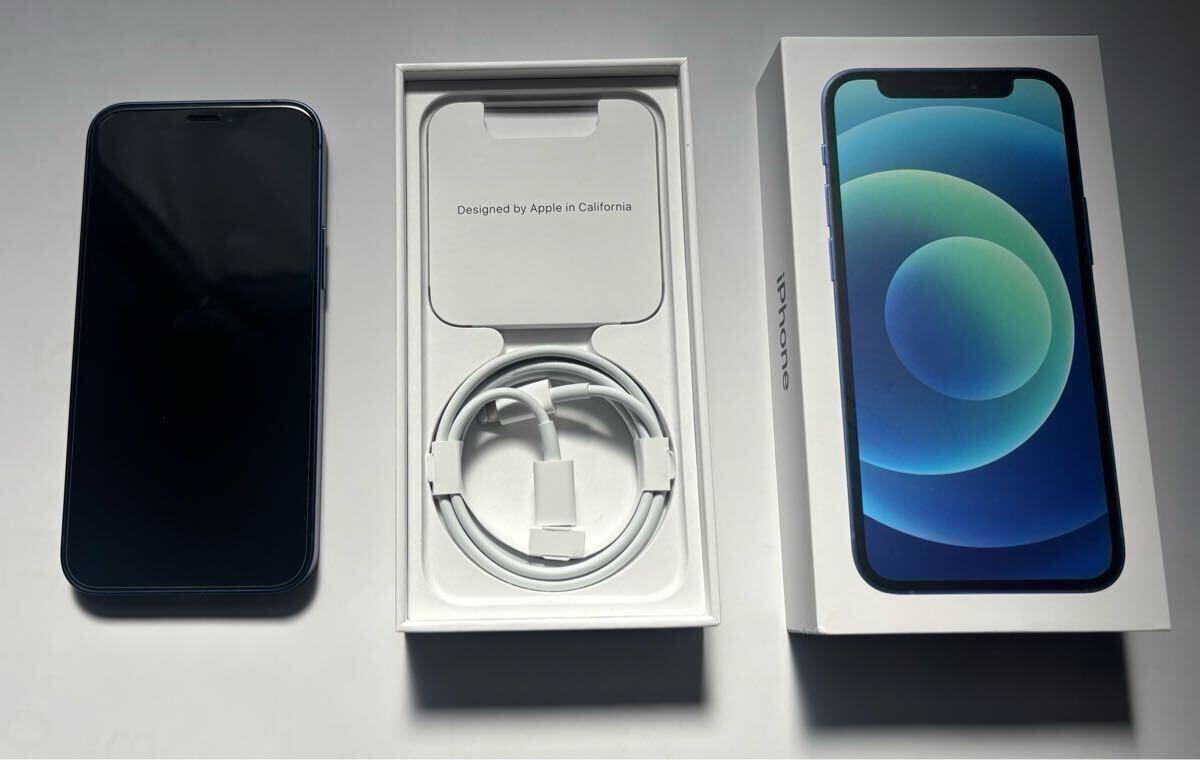 【目立った傷や汚れなし】iPhone12mini ブルー SIMフリー 64GBの落札情報詳細 - Yahoo!オークション落札価格検索 オークフリー