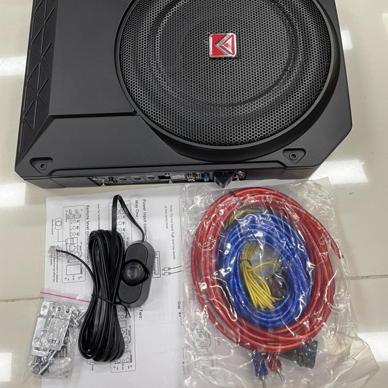 【未使用】10インチ12V 800W アクティブカーアンダーシートサブウーファー バススピーカー パワーアンプ コンポーネント コンパクト軽量 小型 単品の落札情報詳細 - Yahoo ...