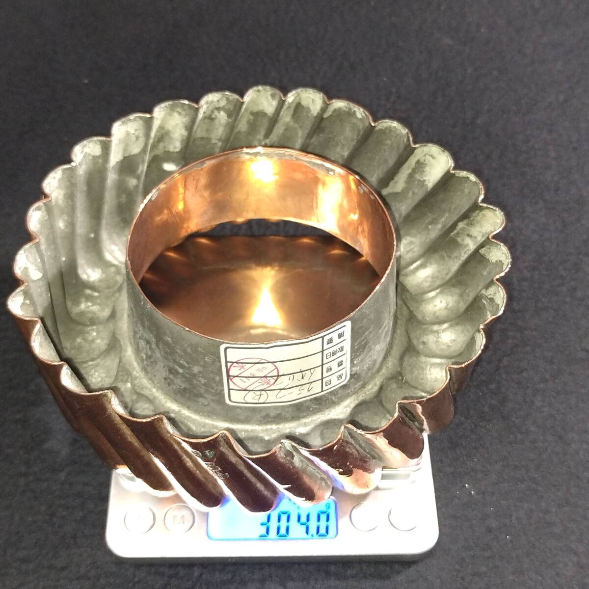 【やや傷や汚れあり】Y038 銅製 菓子型 刻印有 イギリス 西洋調理器 洋菓子 円形 304g コッパーモールド 雑貨 飾り アンティーク 古道具 時代物 骨董 古美術の落札情報詳細 ...