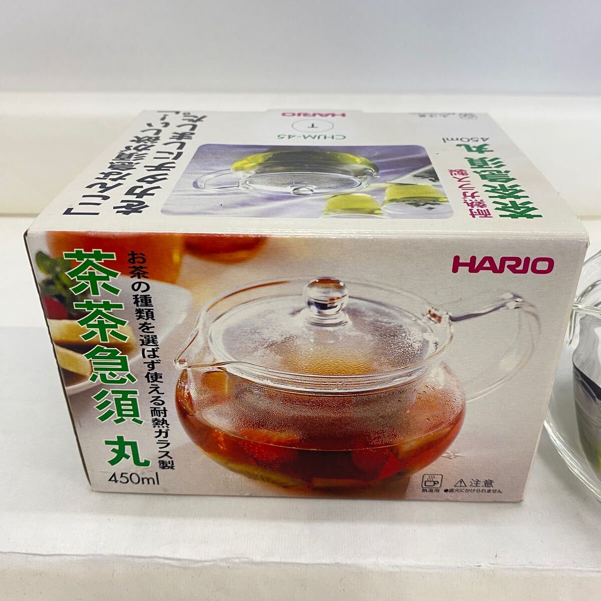 【未使用】630 未使用品 ハリオ HARIO 茶茶急須 丸 450ml 耐熱ガラス ガラス蓋 CHJM-45 茶漉し付 ガラス急須 ティーポットの落札情報詳細 - Yahoo!オークション ...