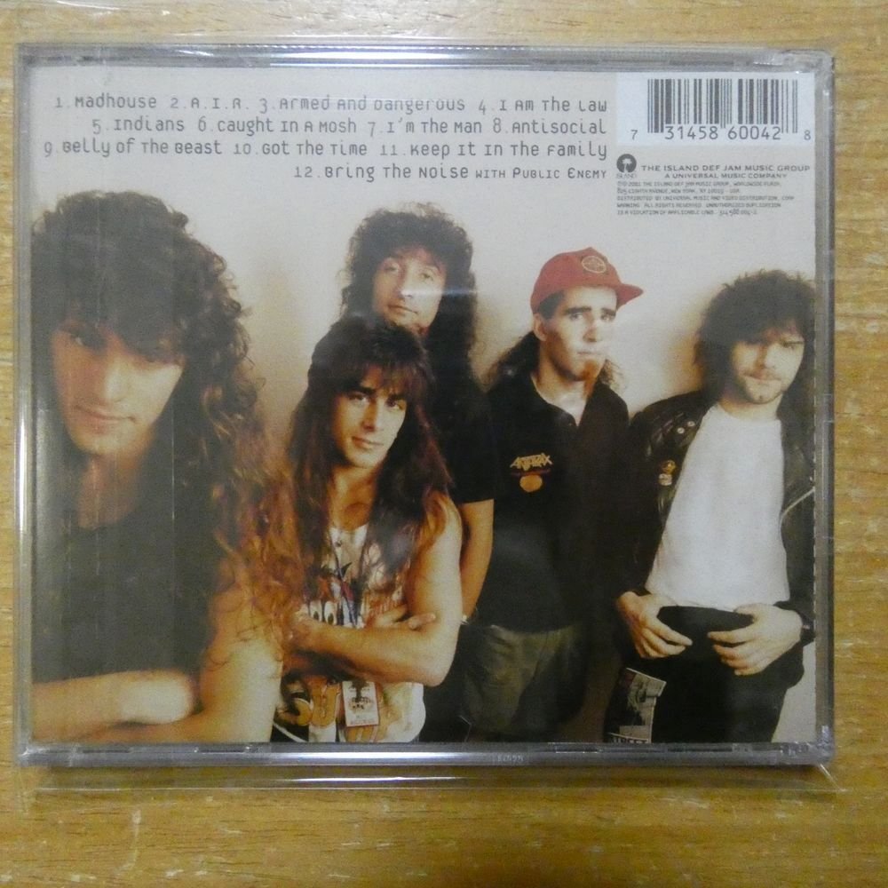 【やや傷や汚れあり】731458600428;【未開封/CD】Anthrax / Madhouse: The Very Best Of...の落札情報詳細 - Yahoo!オークション落札価格 ...