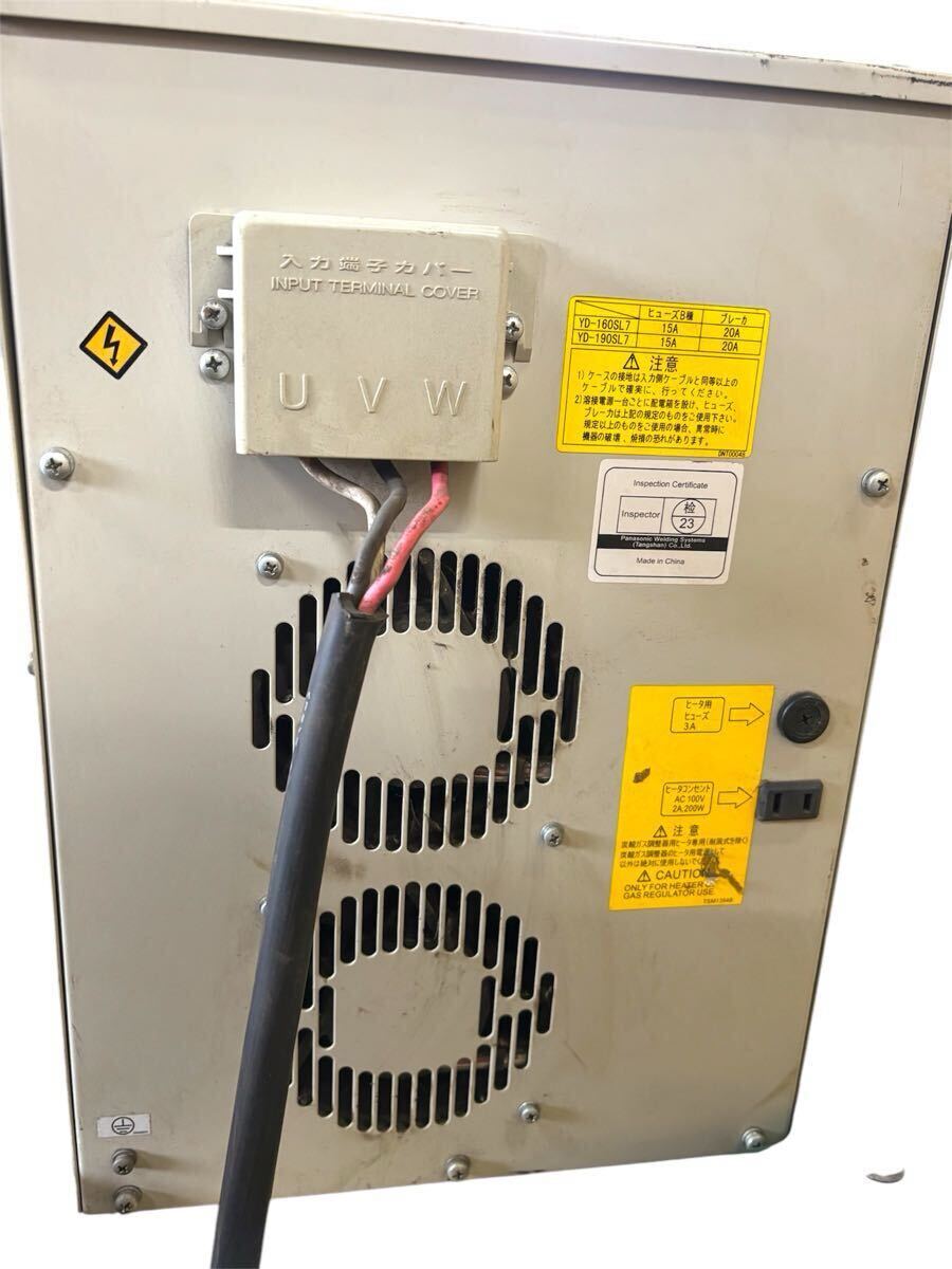 【全体的に状態が悪い】パナソニック 半自動溶接機 YD-190SL7 2007年式 トーチ ジャンク品の落札情報詳細 - Yahoo!オークション落札価格検索 オークフリー