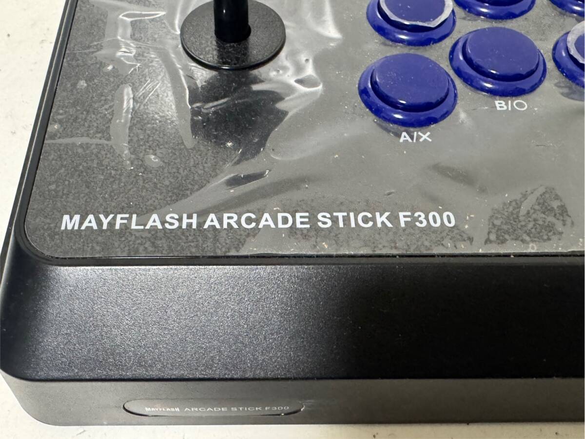 【やや傷や汚れあり】【MAYFLASH ARCADE FIGHTSTICK ジョイスティック F300 本体 PS4 PS3 XBOX PC ...
