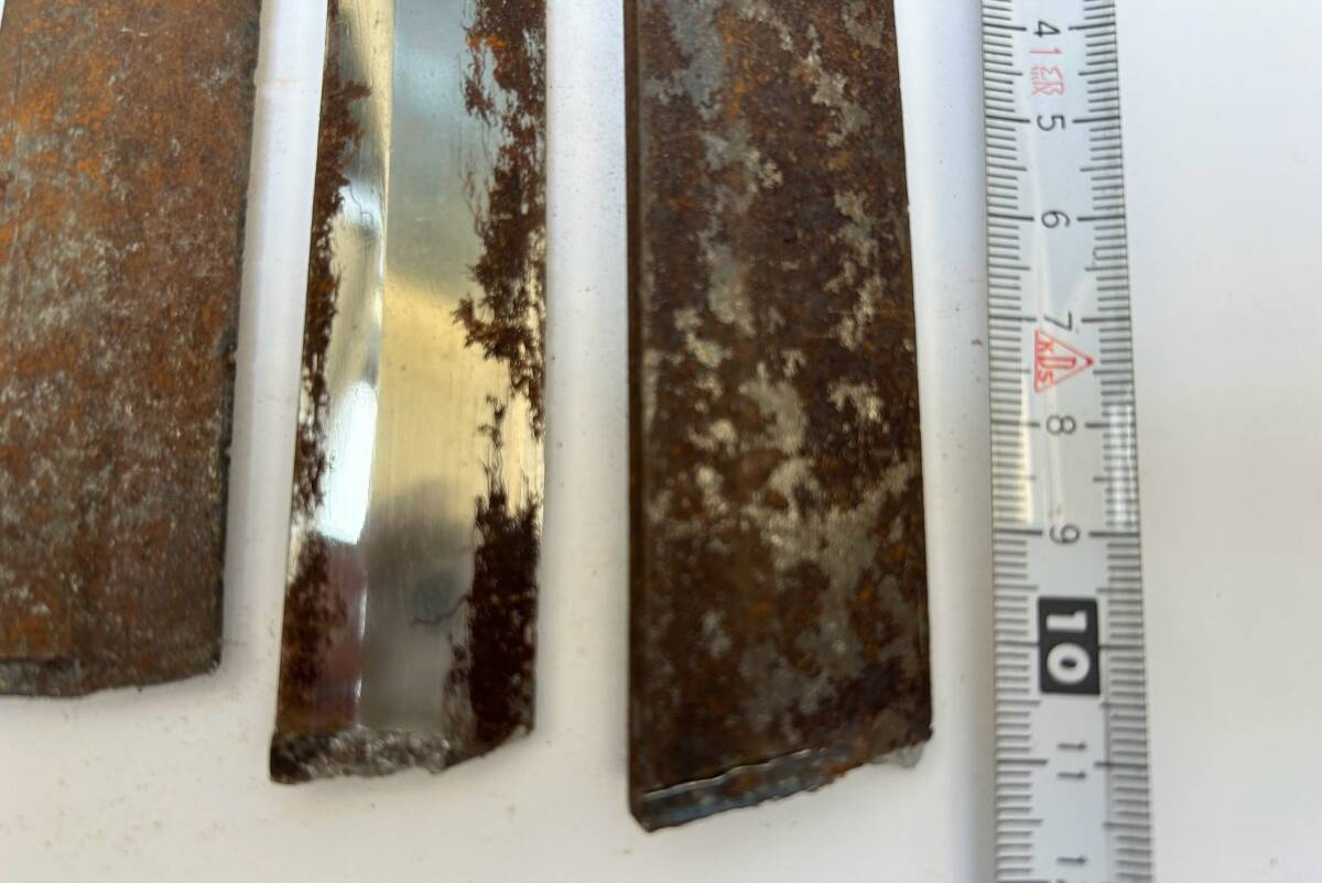 【傷や汚れあり】a003 日本刀 刀剣 中 残欠 6本 武具 刀装具 刃物 軍刀 鍔 鎧 鍛冶屋 砥石 刃 残刀の落札情報詳細 - Yahoo!オークション落札価格検索 オークフリー