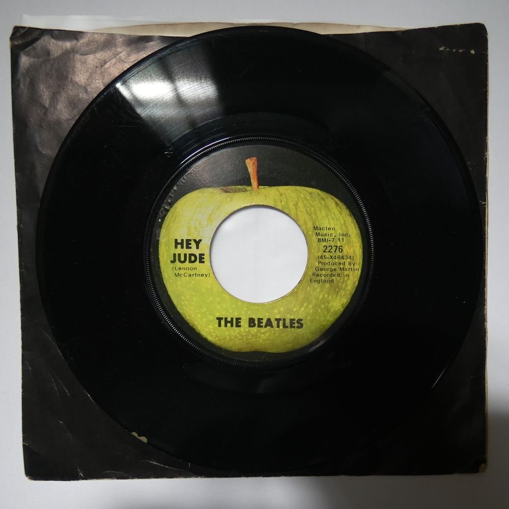 【やや傷や汚れあり】48071778;【US盤/7inch】The Beatles / Hey Judeの落札情報詳細 - Yahoo!オークション落札価格検索 オークフリー