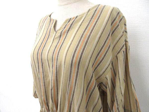 【未使用】送料300円(税込) kz147 レディース MICHELLE MODELLO 半袖ロングワンピース ペチコート付(F) 37400 ...