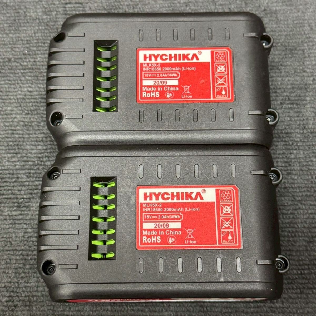 【傷や汚れあり】H922-O53-1493 HYCHIKA ハイチカ レシプロソー RS22D 充電式 電気のこぎり/バッテリー 2個 ...