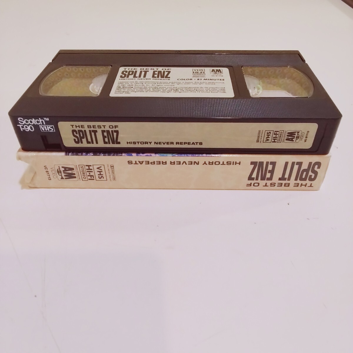 【やや傷や汚れあり】History Never Repeats - The Best of Split Enz (VHS, 1987)の落札情報詳細 - Yahoo!オークション落札価格検索 ...