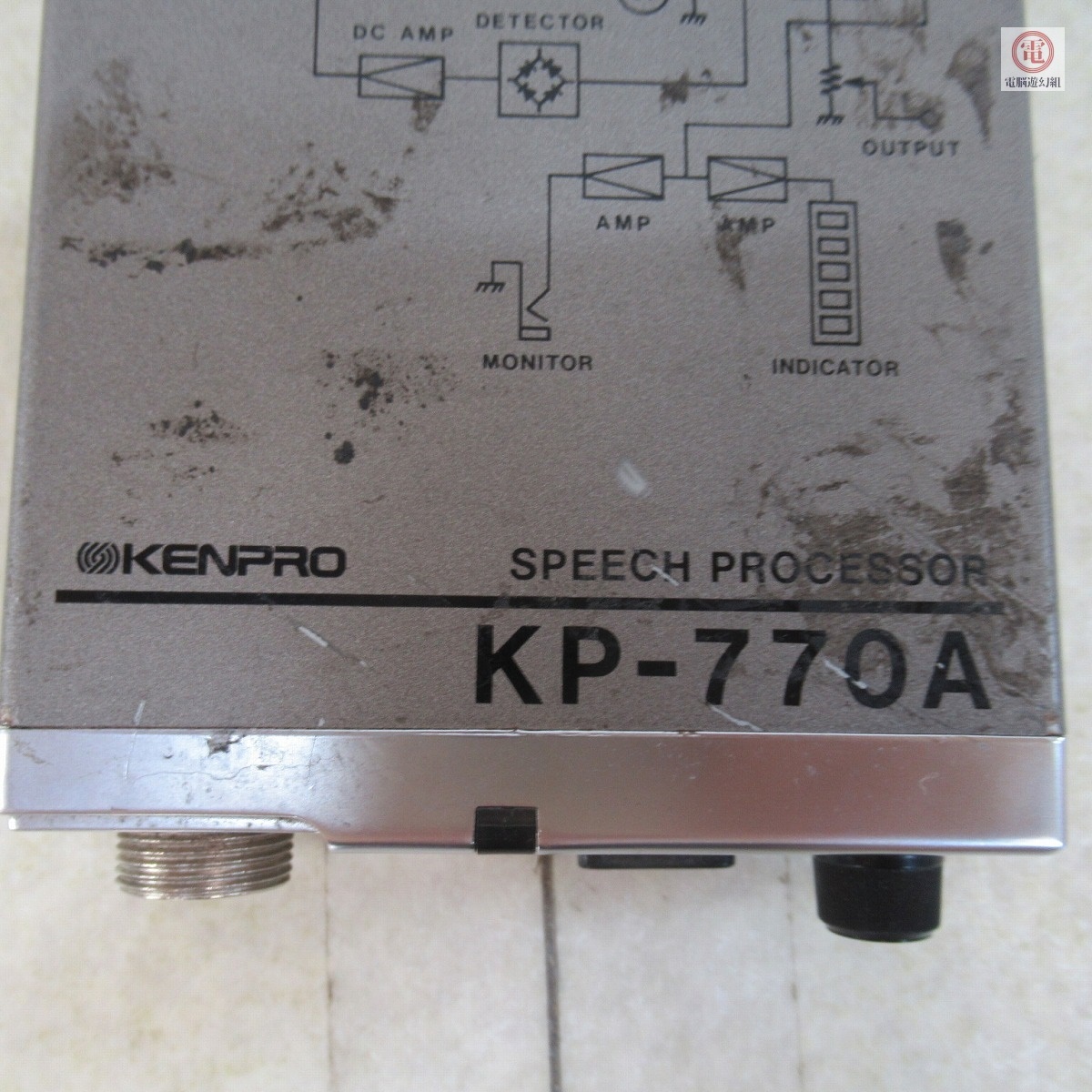 【全体的に状態が悪い】 KENPRO ケンプロ KP-770A SPEECH PROCESSOR スピーチプロセッサ 現状品【10の落札情報詳細 - Yahoo!オークション落札価格検索 オークフリー