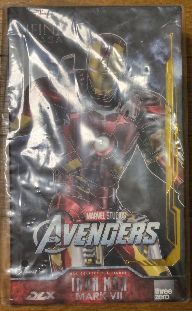 【目立った傷や汚れなし】未開封 DLX Iron Man Mark 7（DLX アイアンマン・マーク7）threezero Marvel Studios The Infinity Saga ...