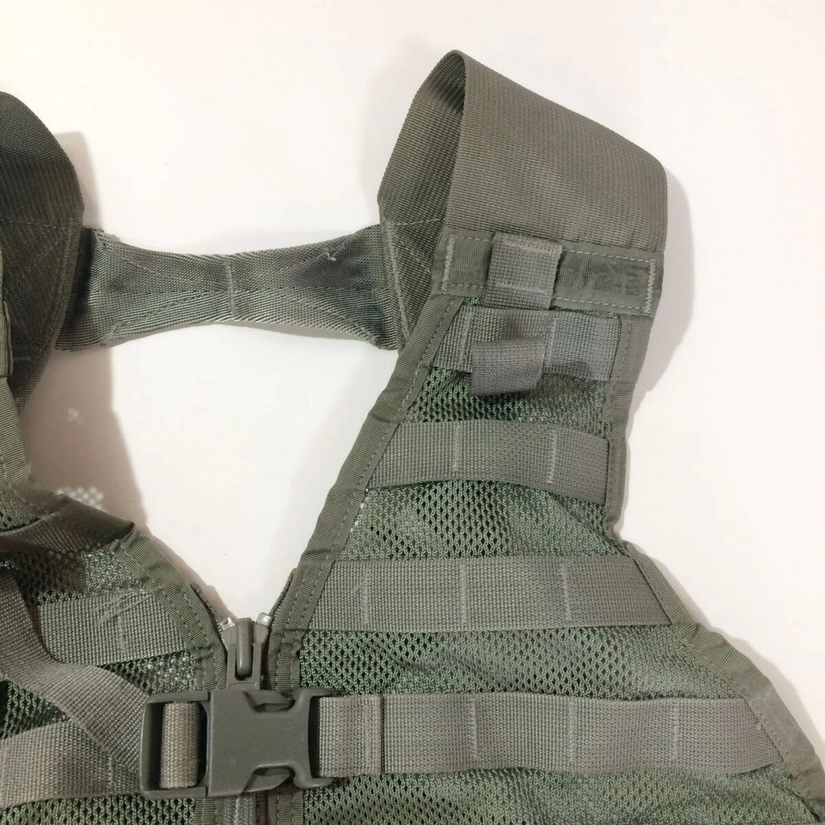 【傷や汚れあり】MOLLE II FLCベスト Fighting Load Carrier デジタルカモ 米軍放出品 米国製 made in ...