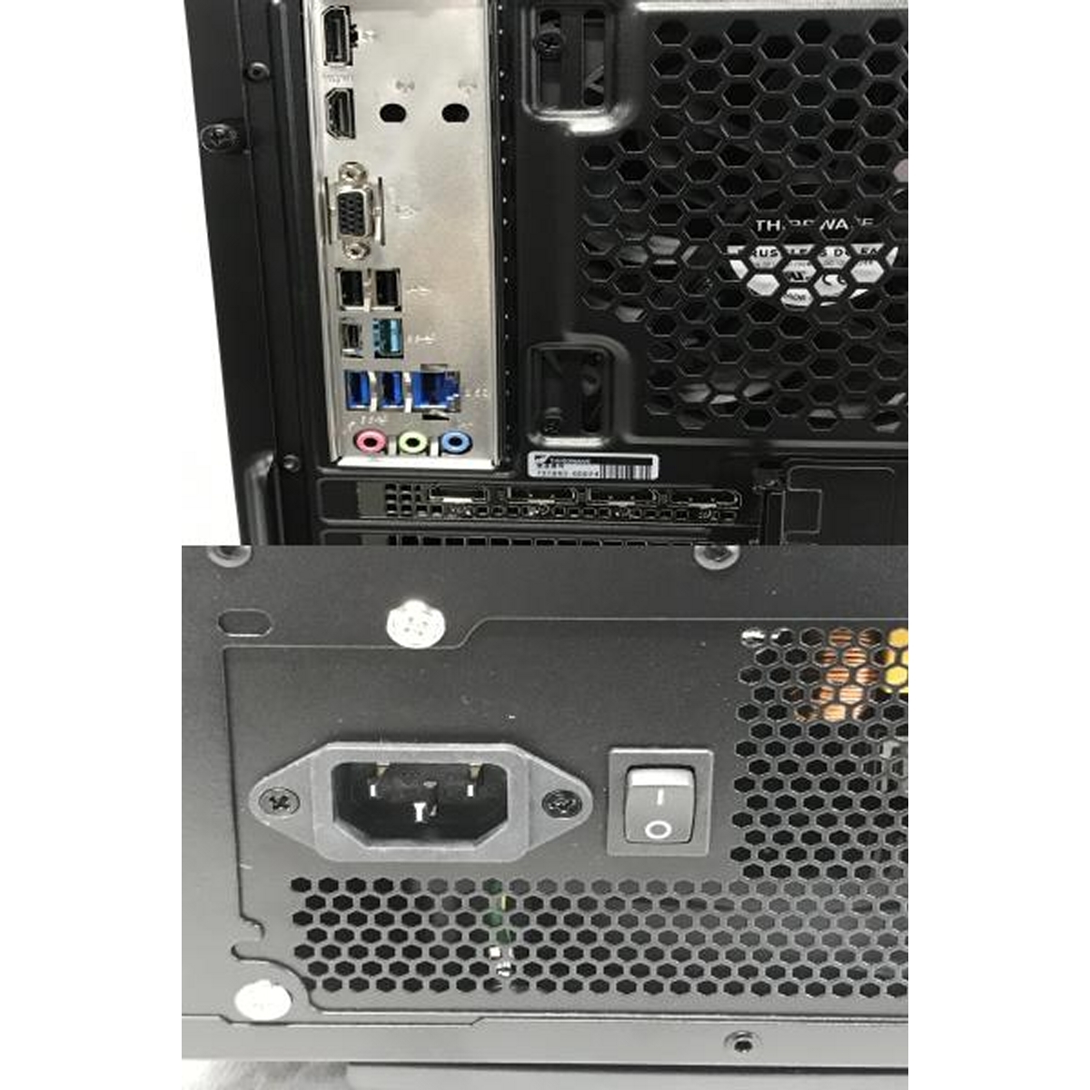 【目立った傷や汚れなし】Thirdwave GALLERIA RA7C-R46T-B デスクトップPC Core i7-14700F 16GB ...