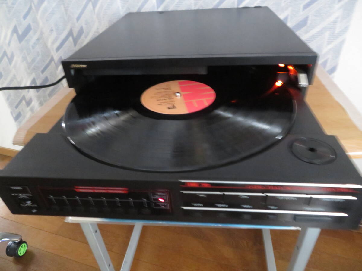 【やや傷や汚れあり】victor ローディングレコードプレーヤーL-E50訳アリジャンク品の落札情報詳細 - Yahoo!オークション落札価格検索 オークフリー