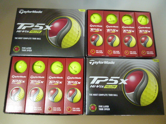 【未使用】 2024年/最新！New TP5x！日本正規品【TaylorMade】テーラーメイド New TP5X /イエロー/2ダース/新品/YE【5層構造】の落札情報詳細 - Yahoo ...