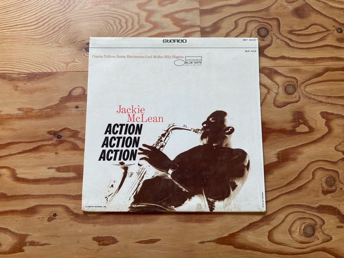 【やや傷や汚れあり】US Jackie McLean Action bobby hutcherson van gelder RVG ...