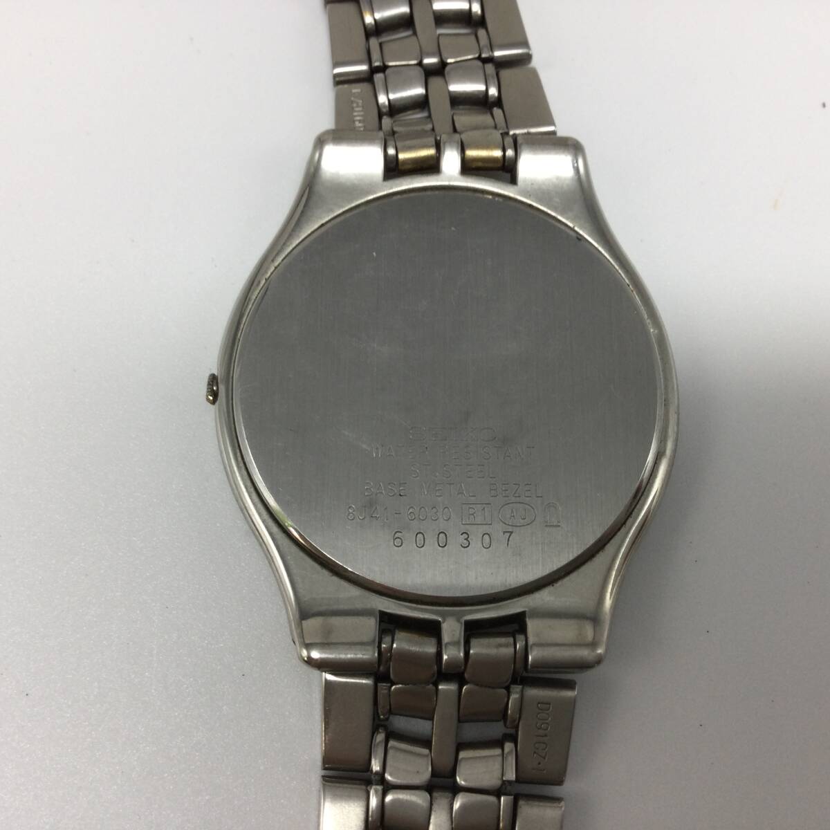 【やや傷や汚れあり】BB10 【QZ/不動品】腕時計 SEIKO セイコー DOLCE ドルチェ 8J41-6030 クォーツ ラウンド 3針 メンズ 現状品の落札情報詳細 - Yahoo ...