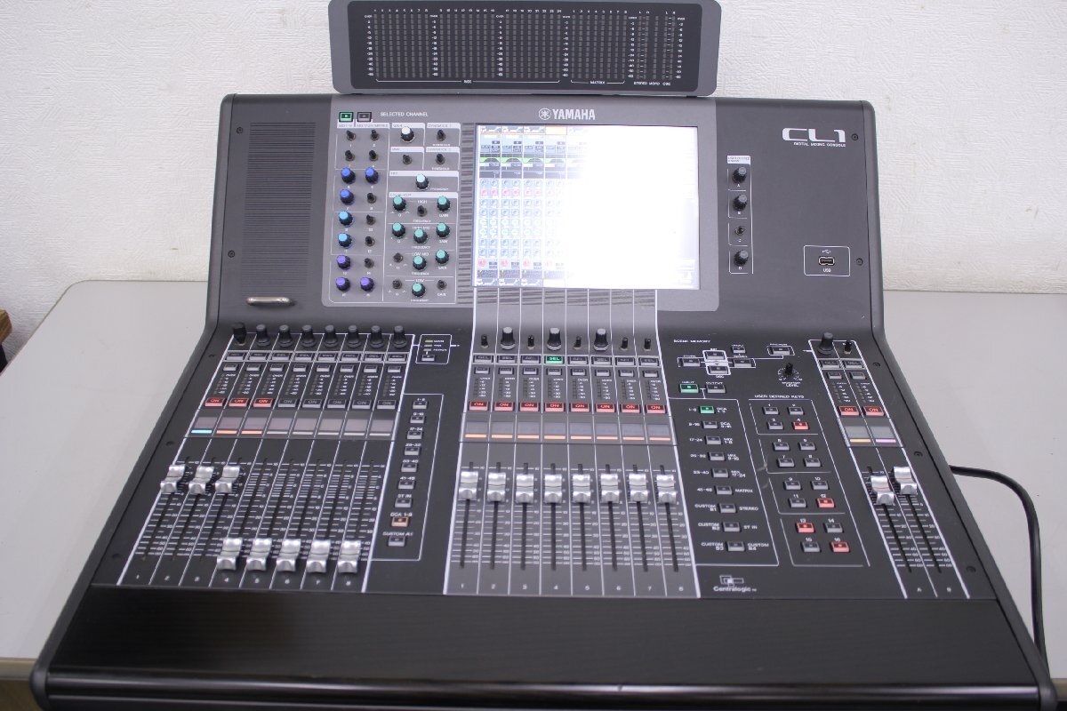 【傷や汚れあり】☆【3K0415-2】 YAMAHA ヤマハ デジタルミキサー DIGTAL MIXING CONSOLE MODEL CL1 ...