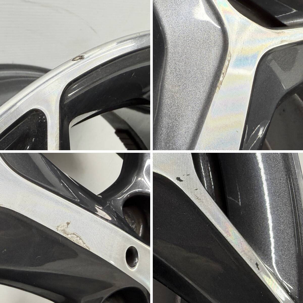 【傷や汚れあり】 送料込 即決 BMW X1 F48 X2 F39 純正 ホイール 18インチx7.5J H2 112 +51 5H 6856070 1本 ガンメタ ポリッシュ 送料無料 ...