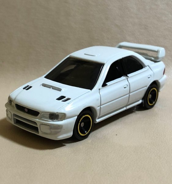 【やや傷や汚れあり】トミカ スバル インプレッサ WRX typeRA Sti Version V スポーツカーヒストリーコレクション 同梱可 ...