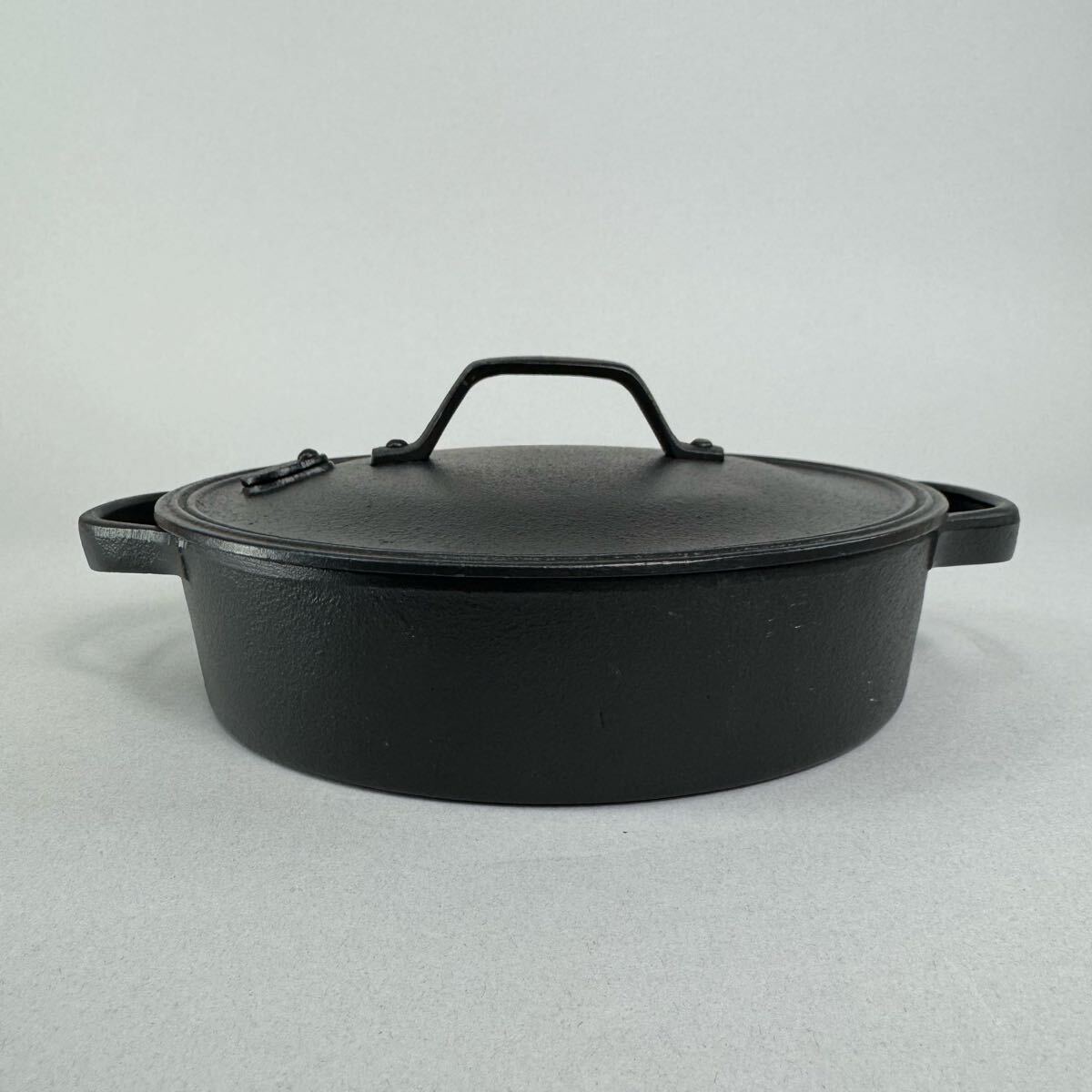 【やや傷や汚れあり】南部鉄器 盛栄堂 すきやき鍋 鉄鍋 浅鍋 クックトップ 両手鍋 径20cmの落札情報詳細 - Yahoo!オークション落札価格検索 オークフリー