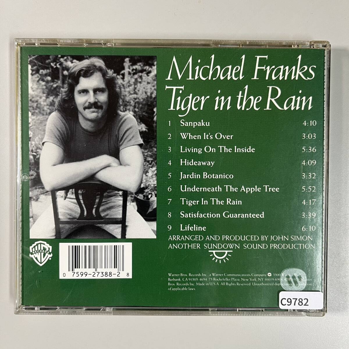 【傷や汚れあり】C9782 MICHAEL FRANKS / Tiger In The Rain US盤の落札情報詳細 - Yahoo ...