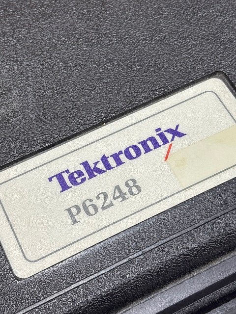 【やや傷や汚れあり】【1円スタート！】テクトロニクス Tektronix P6248 差動プローブ 1.7GHZ / 1.5GHz ...
