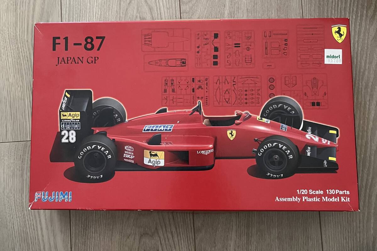 【目立った傷や汚れなし】フジミ模型 フェラーリ F187 F1 F-1 FORMULA 1/20 FUJIMIの落札情報詳細 - Yahoo ...