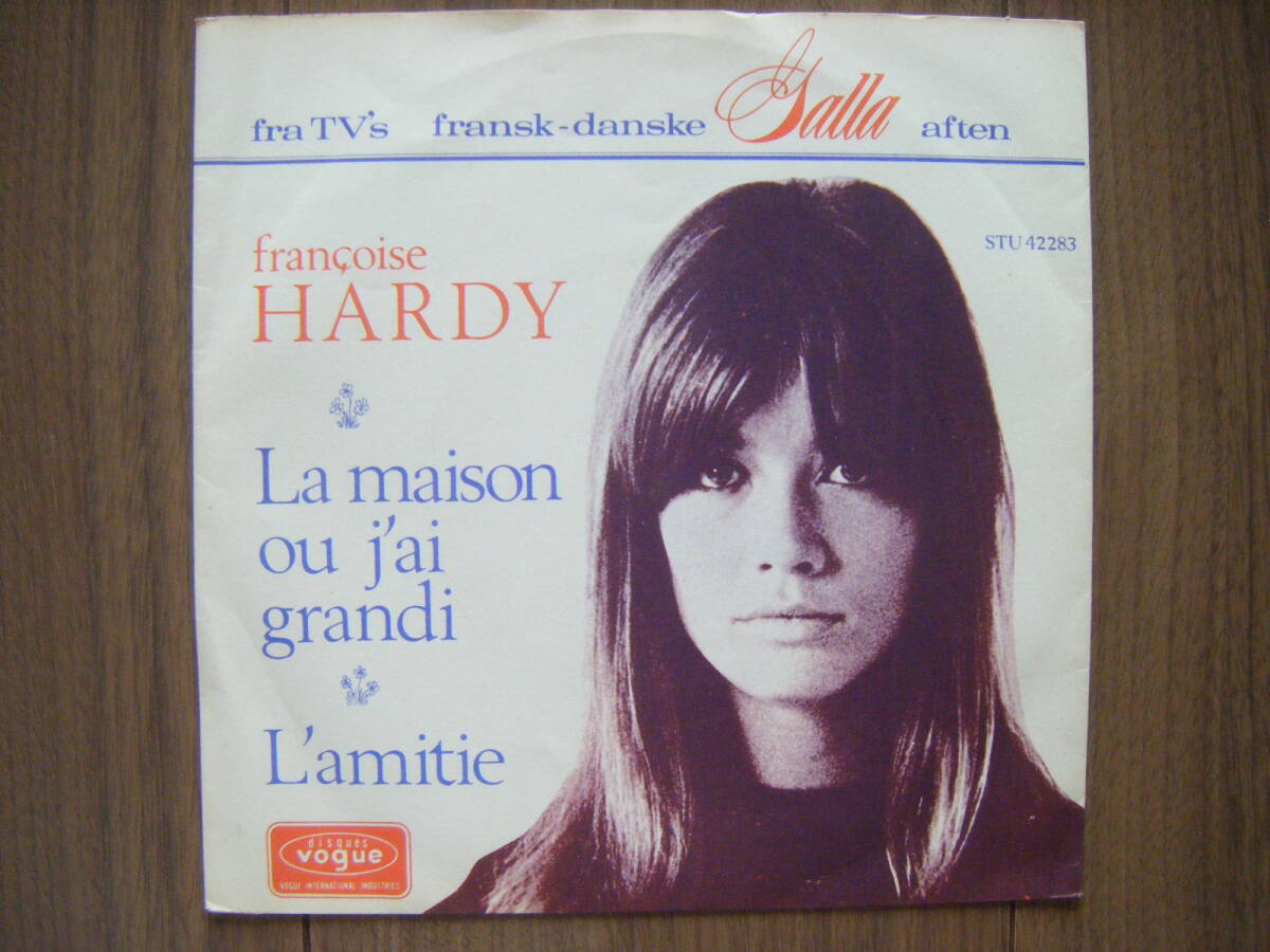 【目立った傷や汚れなし】★[丁orig7] Francoise Hardy/Vogue STU 42283(1967)/La Maison ...