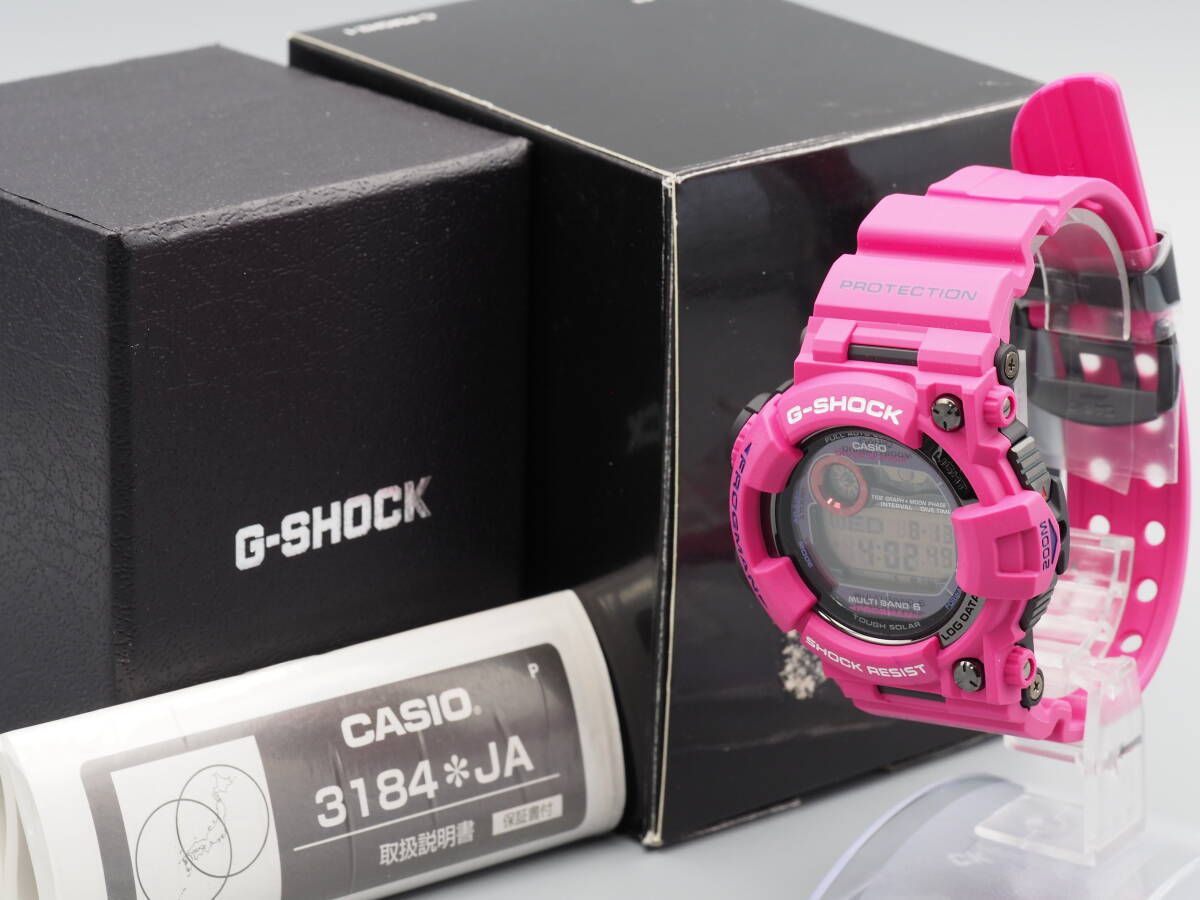 【やや傷や汚れあり】★CASIO G-SHOCK GWF-1000SR-4JF FROGMAN MEN IN SUNRISE PURPLE ...