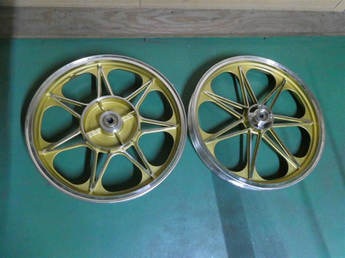 【未使用】Z400FX キャストホイール 7金/ 前後セット ホイール E1 E2 E3トリプルディスク ダブル対応 セブンスターキャスト BEET メルバ ハヤシの落札情報詳細 ...