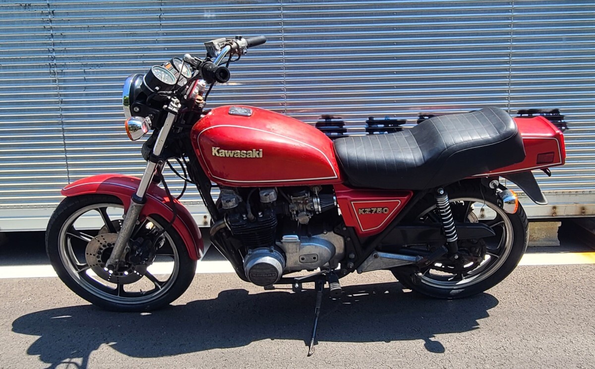【全体的に状態が悪い】売り切り z750fx2 ベース車 不動 カワサキ z750fx3 z750fx z650 kz650 z1 z2 mk2の落札情報詳細 - Yahoo!オークション落札 ...