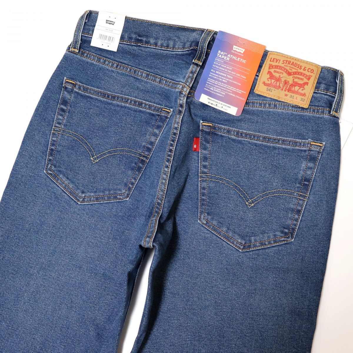 【未使用】★リーバイス Levis 541 新品 アスレチック テーパード ジーンズ ストレッチ デニム パンツ 33インチ [18181-0715-33] 四 弐★QWERの落札情報詳細 ...