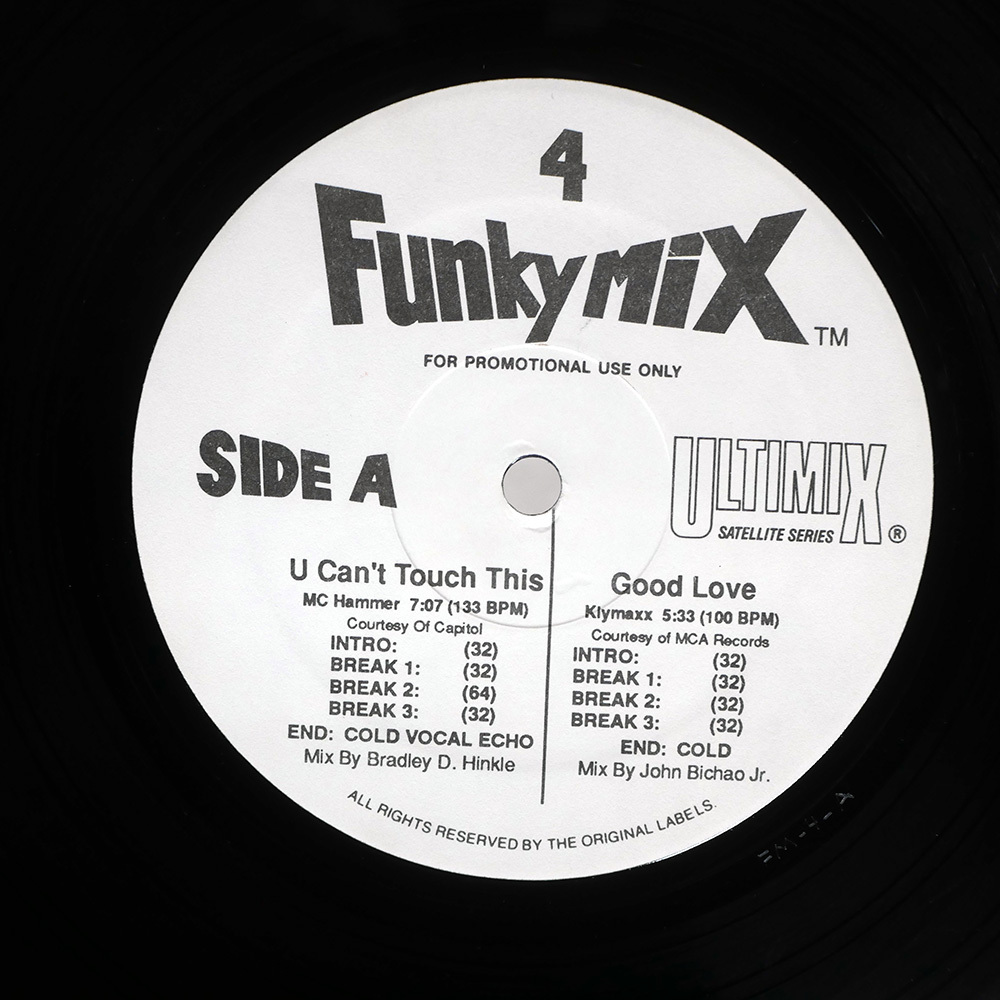 【やや傷や汚れあり】米 プロモ US盤 VA/FUNKYMIX 4/ULTIMIX FM004 12の落札情報詳細 - Yahoo ...