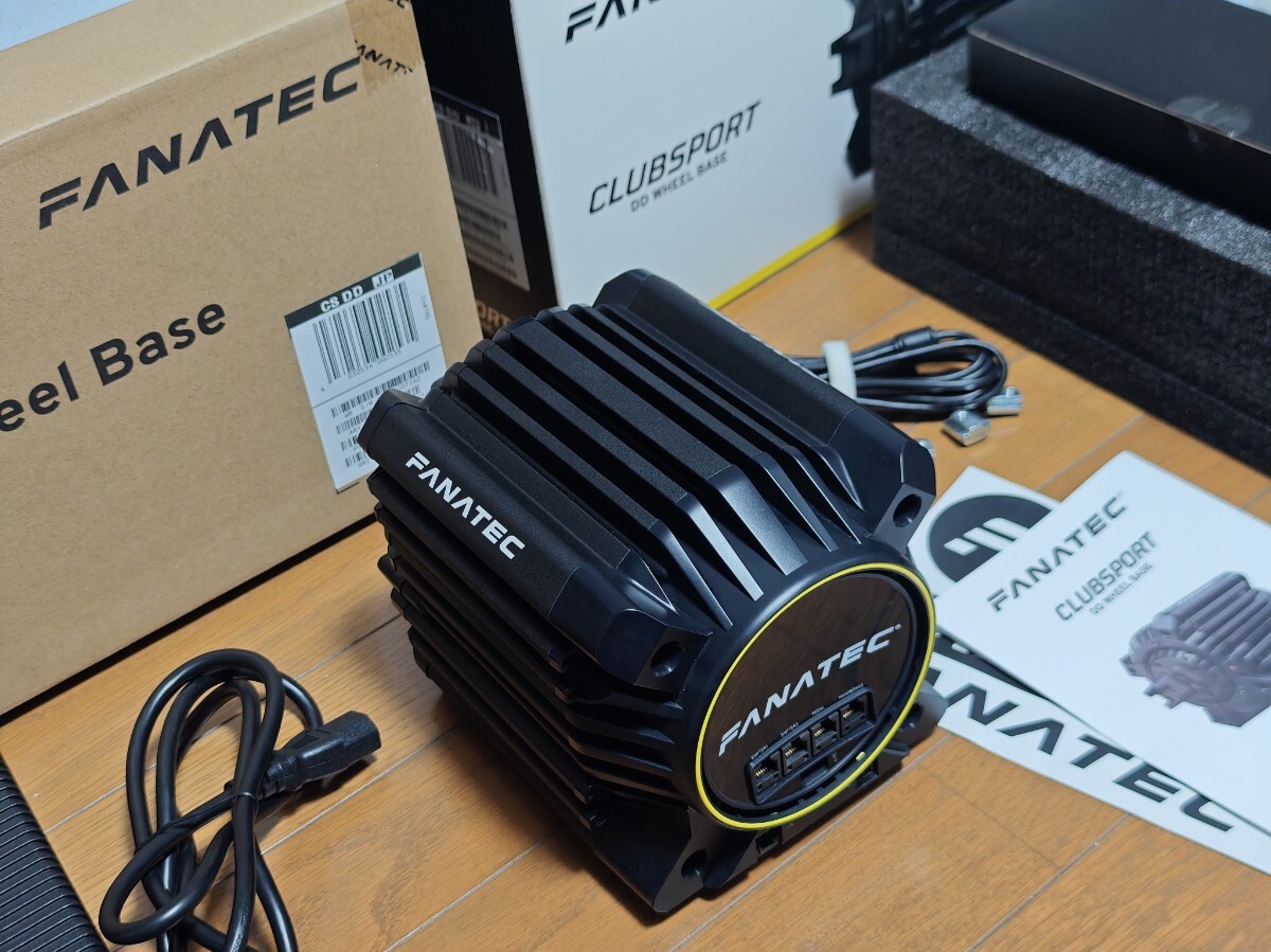 【目立った傷や汚れなし】FANATEC ClubSport DD QR2 上位機 DDホイールベース ダイレクトドライブ ハンコン CSDD ...