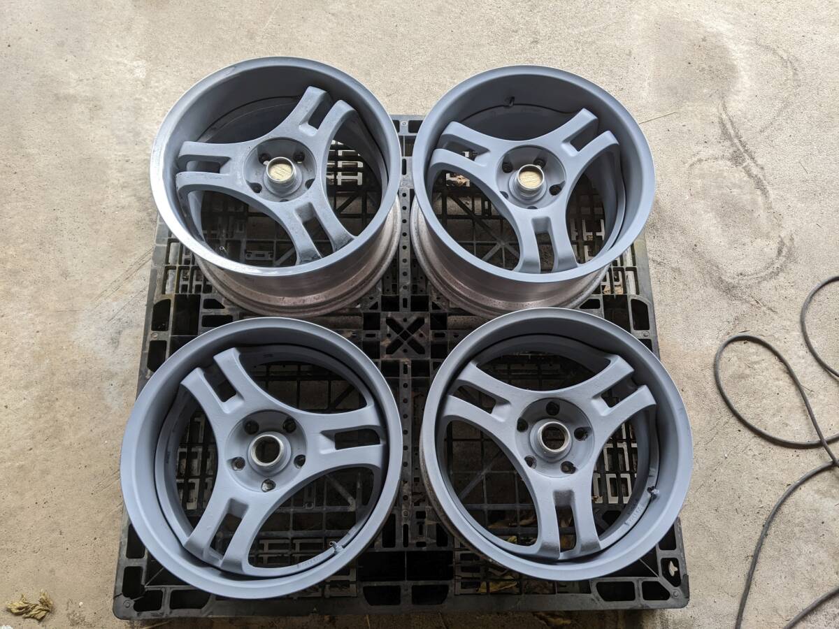 【全体的に状態が悪い】ヨコハマ SUPER ADVAN Racing スーパーアドバンレーシング SA3R 17インチ 8J＋35 9J＋38 ...