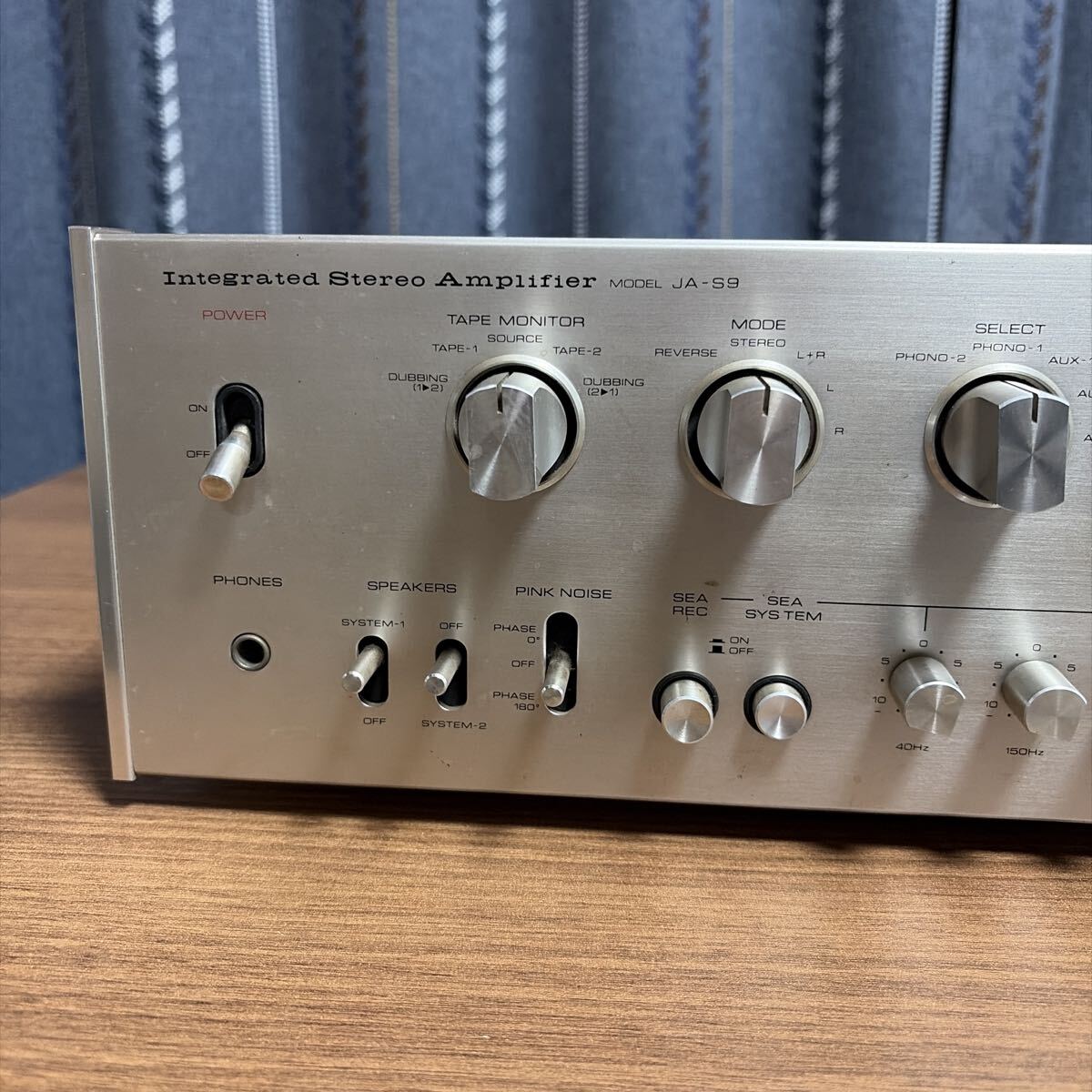 【やや傷や汚れあり】【 通電確認済 】VICTOR JA-S9 プリメインアンプ ビクター オーディオ機器 現状品の落札情報詳細 ...